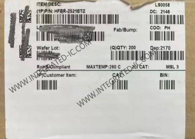 China HFBR-2521ETZ 5 MBd Data Rate 660 nm Wavelength Extended Temperature Range Fiber Optic Receiver Integrated Circuit Chip for sale