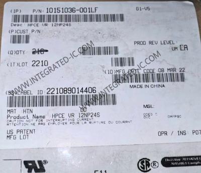 China 10151036-001LF Connectors Card Edge Connectors HPCE VR 12NP24S Connectors for sale