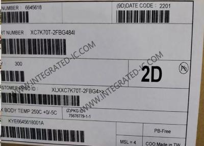 China Integrated Circuit Chip XC7K70T-2FBG484I High Performance Kintex 7 FPGA IC 484BGA for sale
