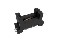 China CE1002600110111 Connectors Cool Edge 0.80mm Card Edge Connectors For Radio Units for sale