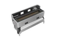 China G97V25312HR Connectors Mini Cool Edge 0.60mm Connectors 50POS Card Edge Connectors for sale