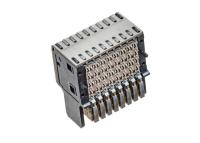 China 039-41C0-10V Connectors 64Position PCIE GEN 6 Backplane Connectors for sale