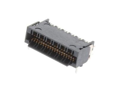 China UEC5-019-2-H-D-RA-1 Connectors 20 Gbps FireFly™ Edge Card Socket Connector Assembly for sale