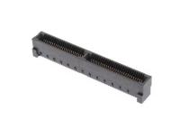 China HTEC8-130-01-L-DV-A-BL-K-TR Connectors 0.80mm Rugged High Speed Edge Card Connectors for sale