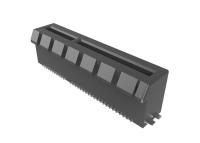China 10146065-111T0LF Connectors 1.00mm Pitch PCI Express x4 Vertical Card Edge Connector for sale