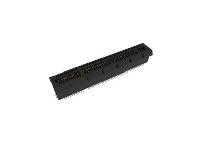 China 10061913-102CLF Connectors 1.00mm PCI Express Gen 3 Vertical Card Edge Connectors for sale