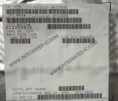 China CY14V101QS-BK108XQ Memory IC Chip 1-Mbit Quad SPI NVSRAM Memory IC FBGA-24 for sale