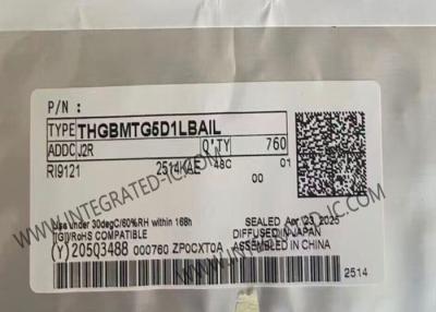 China Integrated Circuit Chip THGBMTG5D1LBAIL 400MB/s Memory IC 153-WFBGA Package for sale