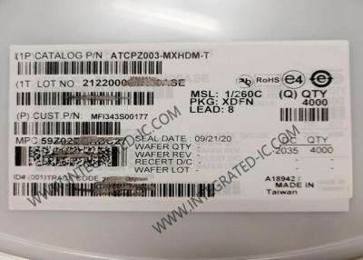 China MFI343S00177 Integrated Circuit Chip Crypto Authentication Secure Key Storage IC XDFN8 for sale