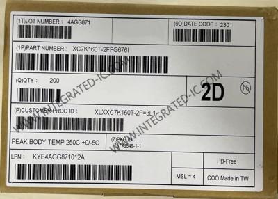 China XC7K160T-2FFG676I 12.5 Gb Field Programmable Gate Array IC Surface Mount for sale