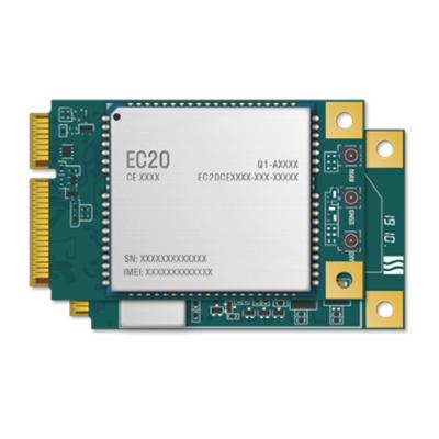 China EC20CEFILG-MINIPCIE-C Wireless Communication Module Mini PCIe LTE Cat 4 Module For M2M And IoT Applications for sale