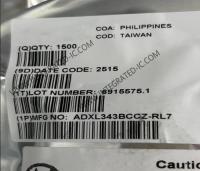 China ADXL343BCCZ Sensor IC 3-Axis Digital Accelerometer LGA-14 Digital MEMS Accelerometer for sale