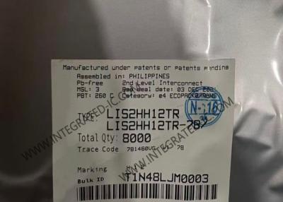 China Sensor IC LIS2HH12TR Motion Sensors LGA12 Three Axis Linear Accelerometer for sale