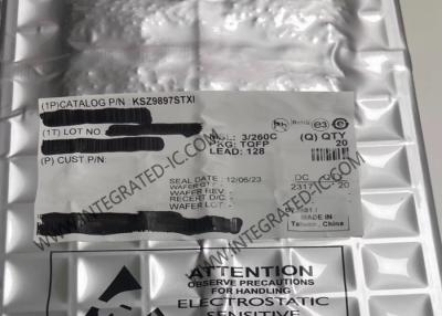China KSZ9897STXI Ethernet IC 750mA 7-Port GigE Managed Ethernet Switches TQFP128 for sale