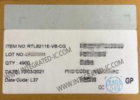 China RTL8211E-VB-CG Ethernet IC Integrated 10/100/1000M Ethernet Transceiver QFN48 for sale