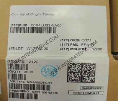 China MMA8652FCR1 Sensor IC Intelligent Low-Power 3-Axis 12-Bit Digital Accelerometer for sale
