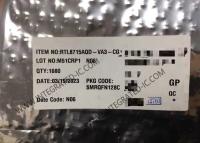 China RTL8715AQD-VA3-CG Wireless Communication Module Wi-Fi IP Camera SoC Wireless Network Camera SoC for sale