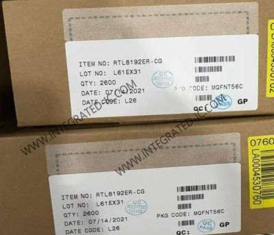China RTL8192ER Ethernet IC 802.11bgn PCIe Network Interface Controller QFN56 for sale