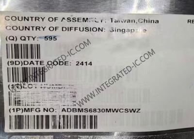 China ADBMS6830MWCSWZ Integrated Circuit Chip 16-Channel Battery Stack Monitor for Grid Energy Storage With I2C/SPI Interface for sale