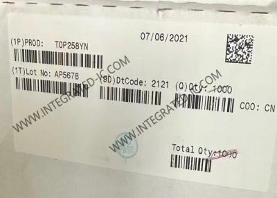 China TOP258YN Integrated Circuit Chip  Integrated Off-Line Switcher With Advanced Feature Set And Extended Power Range for sale