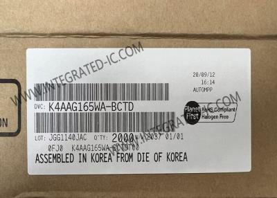 China K4AAG165WA-BCTD Memory IC Chip DDR4 DRAM 16Gbit Dynamic Random Access Memory FBGA96 for sale