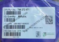 China 744272471 Integrated Circuit Chip Common Mode Line Filter 470µH Common Mode Chokes for sale