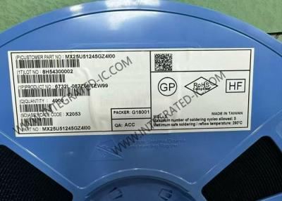 China MX25U51245GZ4I00 Memory IC Chip 512Mbit Serial NOR Flash Memory Chip WDFN8 for sale