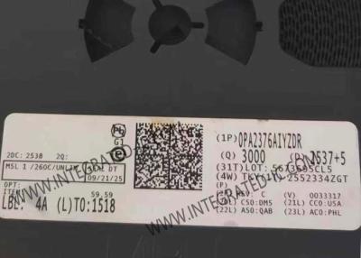 China OPA2376AIYZDR Precision Operational Amplifier with 5.5 MHz Gain Bandwidth 2 V/us Slew Rate and 5 uV Input Offset Voltage for sale