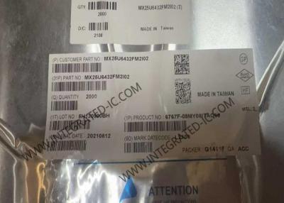 China MX25U6432FM2I02 64Mbit NOR Flash Memory IC with 133 MHz SPI Interface in SOP8 Package for sale