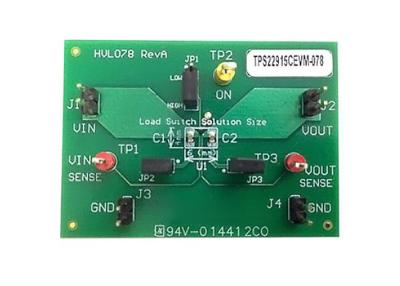 China TPS22915CEVM-078 Embedded Solutions 2A Single Channel Load Switch Evaluation Module for sale