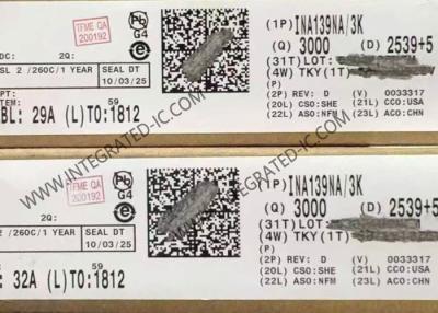 China INA139NA/3K 440kHz Bandwidth Current Sense Amplifier with 0.5% Accuracy and 2.7V to 40V Input Range for sale
