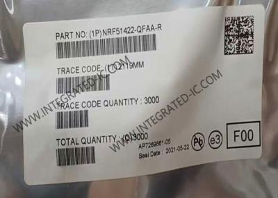 China NRF51422-QFAA BT IC Bluetooth Low Energy SoC with 256kB Flash 32kB RAM and -96dBm Sensitivity for Wireless Applications for sale