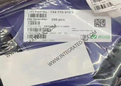 China 7447709102 Wirewound Inductor with 1 mH Inductance 900mA Maximum DC Current and Shielded Drum Core for sale