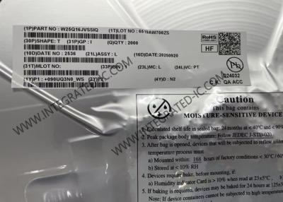 China W25Q16JVSSIQ 16Mbit Serial Flash Memory IC Chip with Dual/Quad SPI and 133MHz Clock Frequency for sale