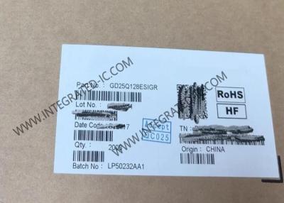 China GD25Q128ESIGR 128Mbit 133MHz Quad SPI Serial NOR Flash Memory IC Chip for sale