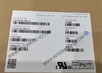 China ACS733KLATR-20AB-T-H Sensor IC 1MHz Bandwidth Galvanically Isolated Current Sensor with ±20A Sensing for sale