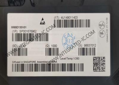 China IM69D130V01 Digital MEMS Microphone Sensor IC with 69 dBA SNR and 130dBSPL High Output Linearity Using Dual Backplate MEMS Technology for sale