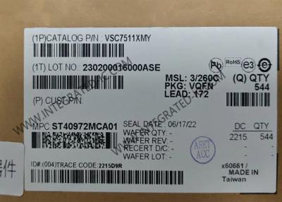 China VSC7511XMY Ethernet IC 1.2V 4-Port Layer-2 Gigabit Ethernet Switch in VQFN-172 Package for sale