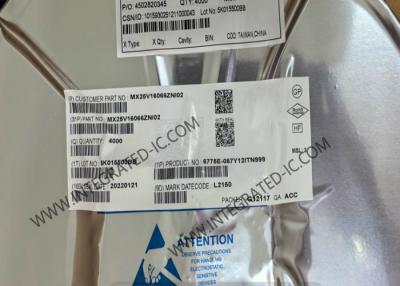 China MX25V16066ZNI02 16Mbit 80 MHz SPI Interface NOR Flash Memory IC MXSMIO™ WSON8 for sale