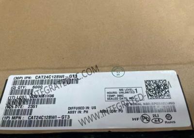 China CAT24C128WI-GT3 Memory IC Chip 128Kbit EEPROM Memory with I2C Interface in SOIC8 Package for sale