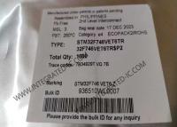 China STM32F746VET6TR 32-Bit Microcontroller MCU with 216MHz ARM Cortex-M7 Core and 512KB Flash Memory for sale