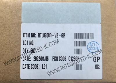 China RTL8208D-VB-GR Ethernet IC Octal-Channel 8-Port 10/100Mbps Ethernet Transceiver with RS8MII Interface for sale