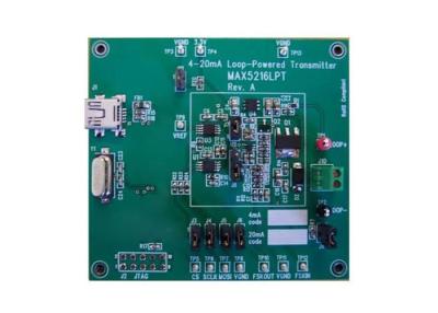 China MAX5216LPTEVKIT Embedded Solutions MAX5216 16-Bit Rail-To-Rail DAC Converter Evaluation Board for sale