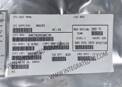 China 5M570ZM100C5N Field Programmable Gate Array with 9ns MAX V Performance, 570 Logic Elements in TFBGA100 Package for sale