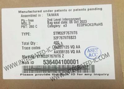 China STM32F767IIT6 32-Bit MCU Microcontroller with 216MHz Speed and LQFP-176 Package for Embedded Applications for sale