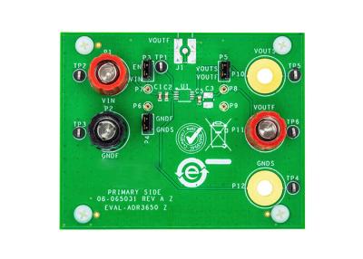 China EVAL-ADR3650EBZ Embedded Solutions ADR3650 - Voltage Reference Power Management Evaluation Board for sale