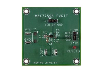 China MAX77596EVKIT Embedded Solutions 3.5V To 24V 300mA 1.7MHz Buck Converter Evaluation Board for sale