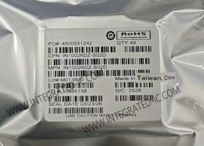China IN10026DZ-S02D Ethernet IC 112Gbaud Quad-Channel Differential Mach-Zehnder Linear Driver for sale