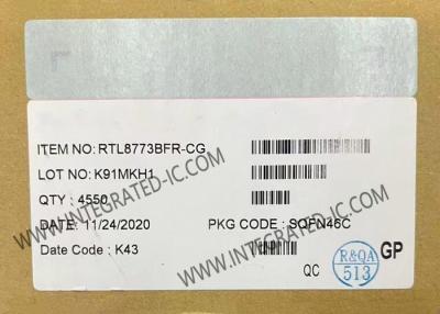 China RTL8773BFR Bluetooth IC Highly Integrated Single-Chip BT Controller with Bluetooth 5.1 and UART Interface for sale
