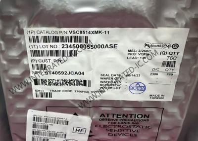 China VSC8514XMK-11 Ethernet IC Low Power 4-Port Gigabit Ethernet Transceiver in VQFN-138 Package for sale